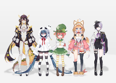 Idol社：英語圏向けVTuberタレント1期生「E-Sekai」5名が新登場 – Vtuber News / 好きの語り部屋